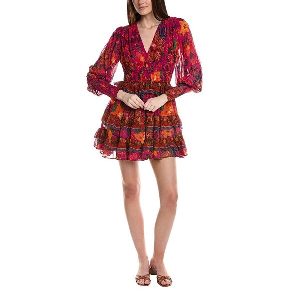 FARM Rio | Dresses | Farm Rio Tropical Tapestry Mini Dress | Poshmark